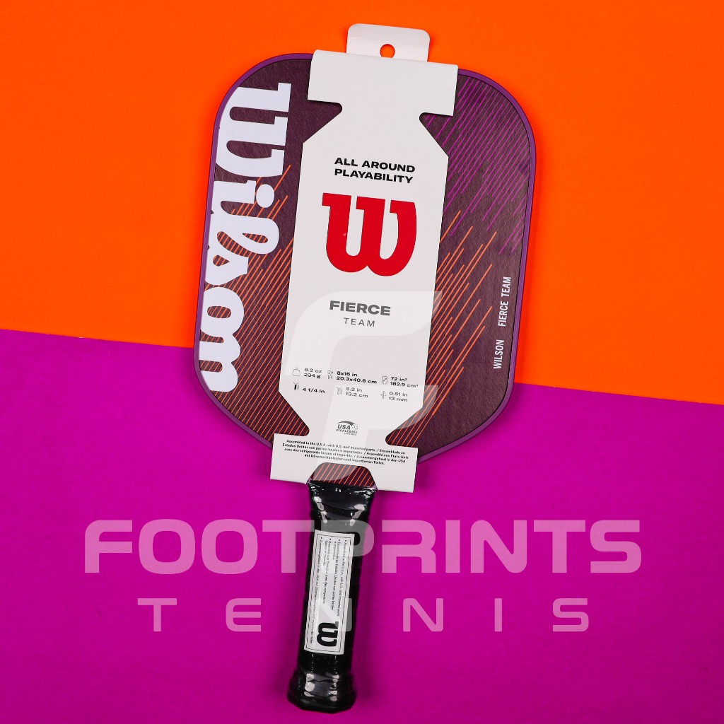 Jual Wilson Fierce Team 13mm Raket Pickleball Paddle Racket Original ...