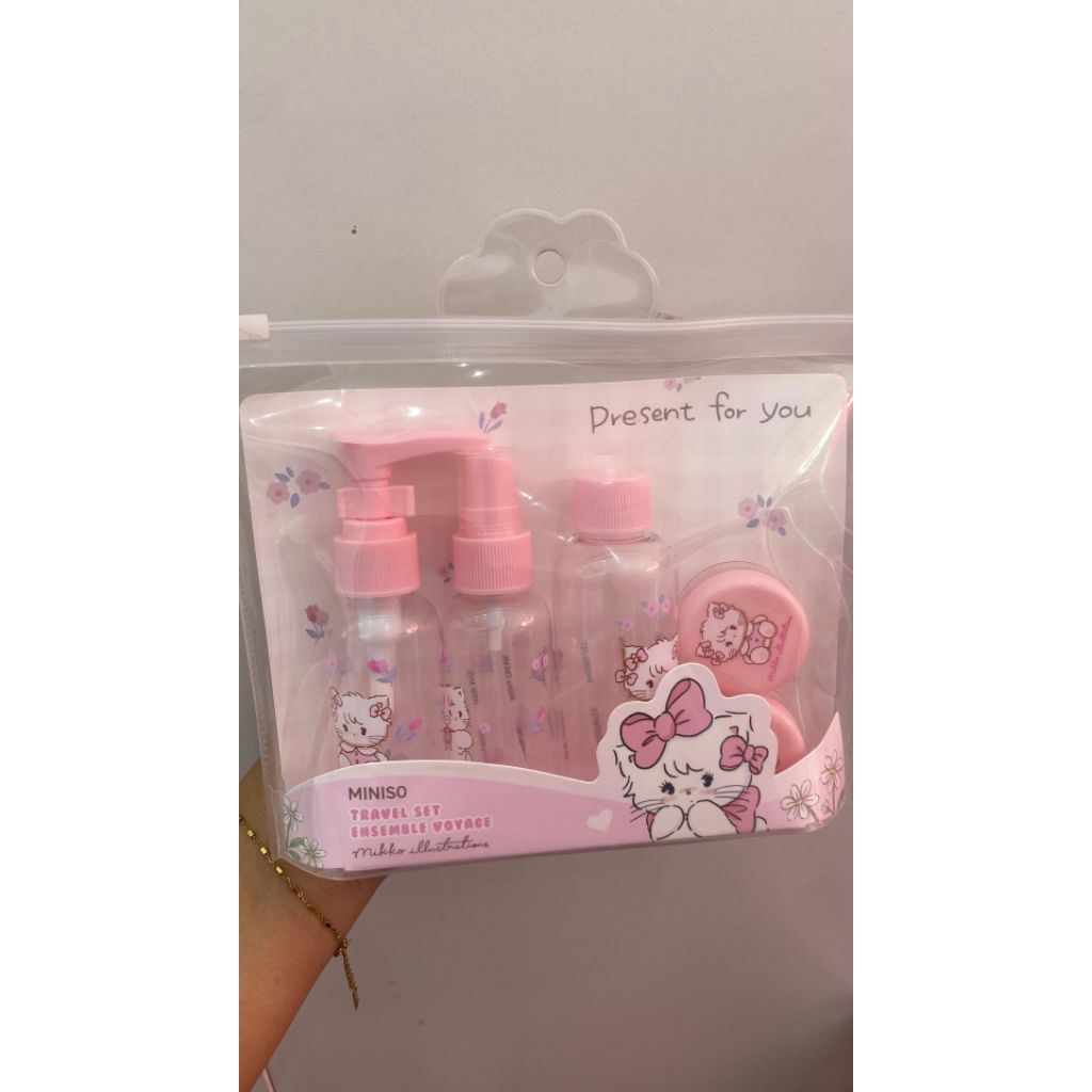 Jual [MINISO TRAVEL KIT MIKKO ORIGINAL] MINISO ORI NEW | Shopee Indonesia