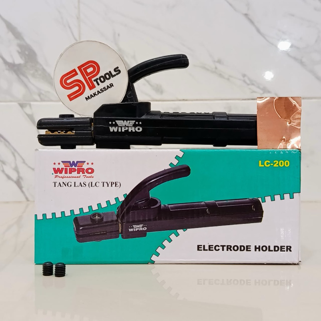 Jual TANG LAS / STANG LAS ELECTRODE HOLDER 200A 200 AMPERE WIPRO LC TYPE | Shopee Indonesia