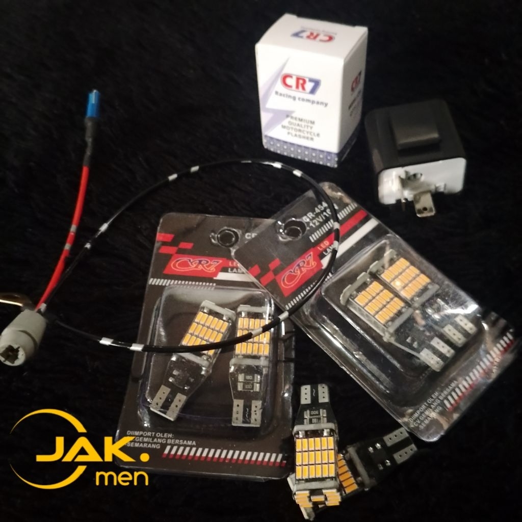 Jual Lampu Sein Sen Dajjal led + Kabel Anti Eror Dioda Tersedia Fiting ...