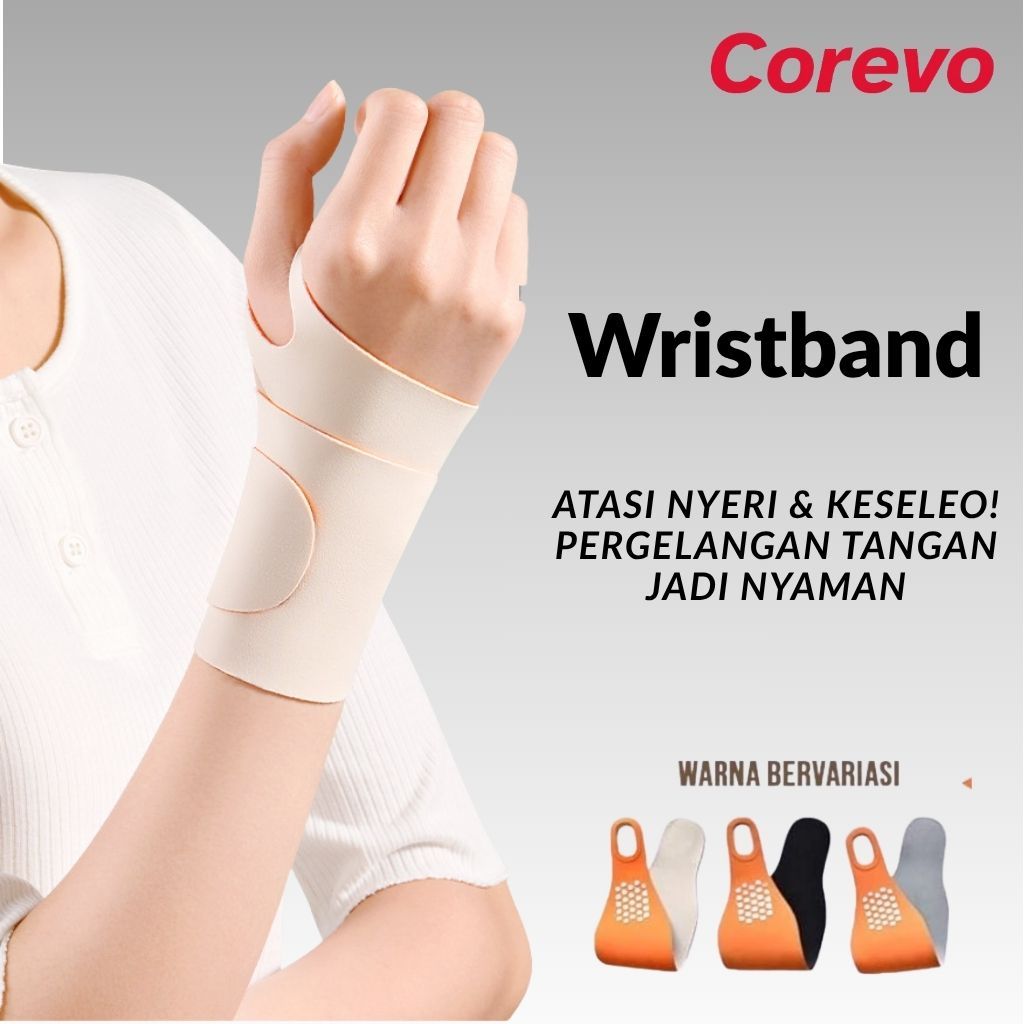 Jual Wristband Olahraga Hand Wrist Brace Alat Deker Support Tangan ...