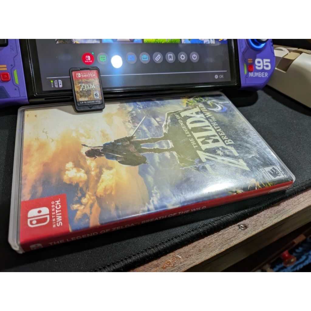 Jual The Legend of Zelda Breath of the Wild BOTW Region USA Kaset ...