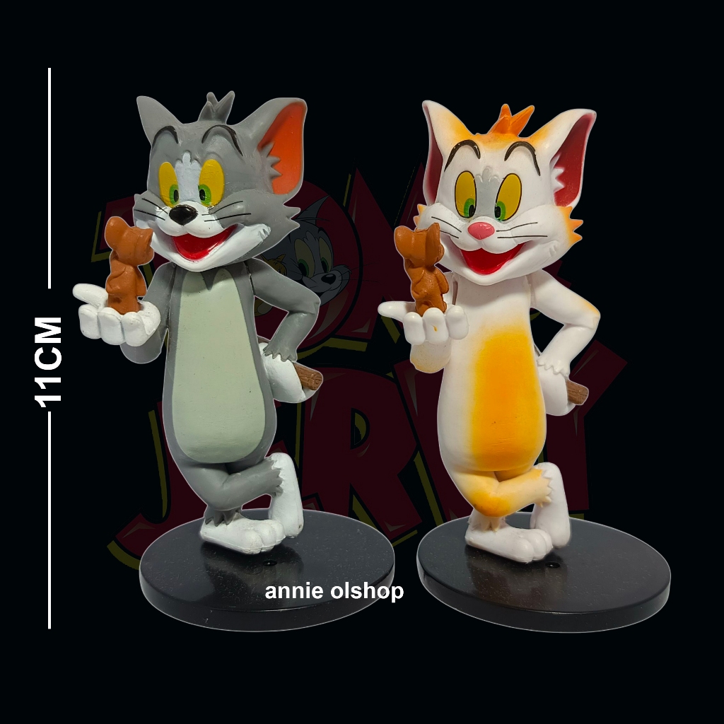 Jual ACTION FIGURE TOM X JERRY BAHAN KARET PADAT | Shopee Indonesia