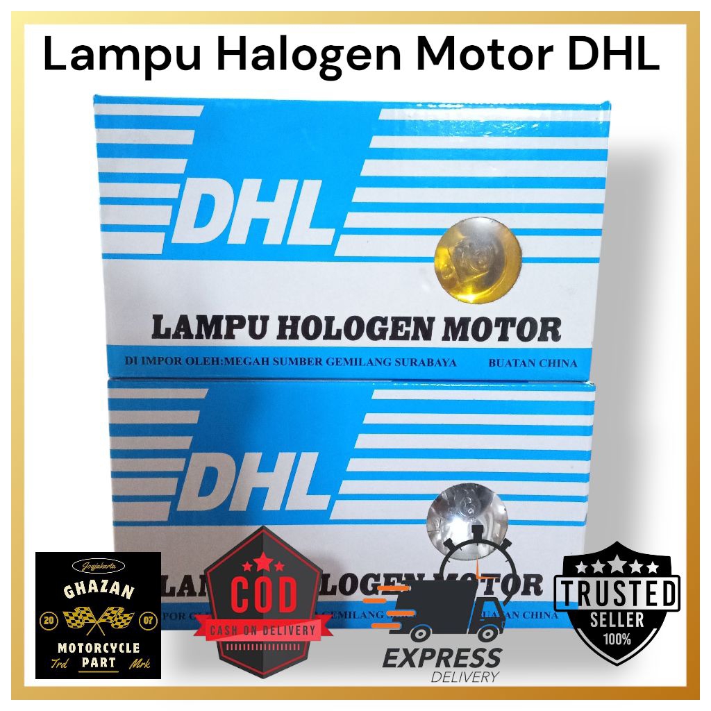 Jual Lampu Halogen Motor DHL – Fog Lamp & Driving Light | Warna Kuning ...
