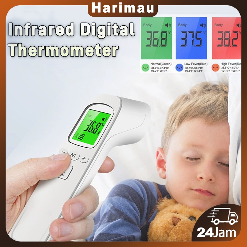 Jual Thermogun Termometer Suhu Tubuh Digital Termometer Inframerah ...