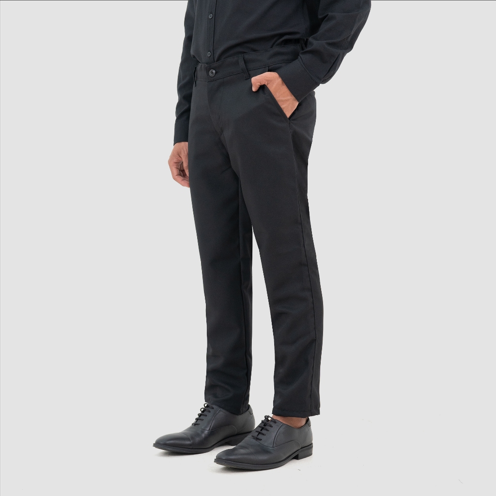 Jual Fairgoods Celana Panjang Wool Ankle Pants Rapli Black | Shopee ...