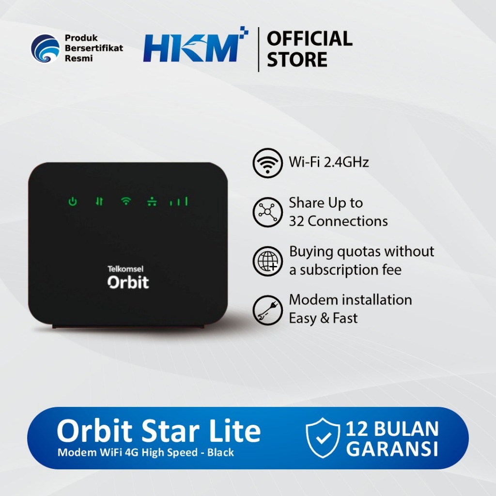 Jual Telkomsel Orbit Star Lite Modem WiFi 4G High Speed | Shopee Indonesia