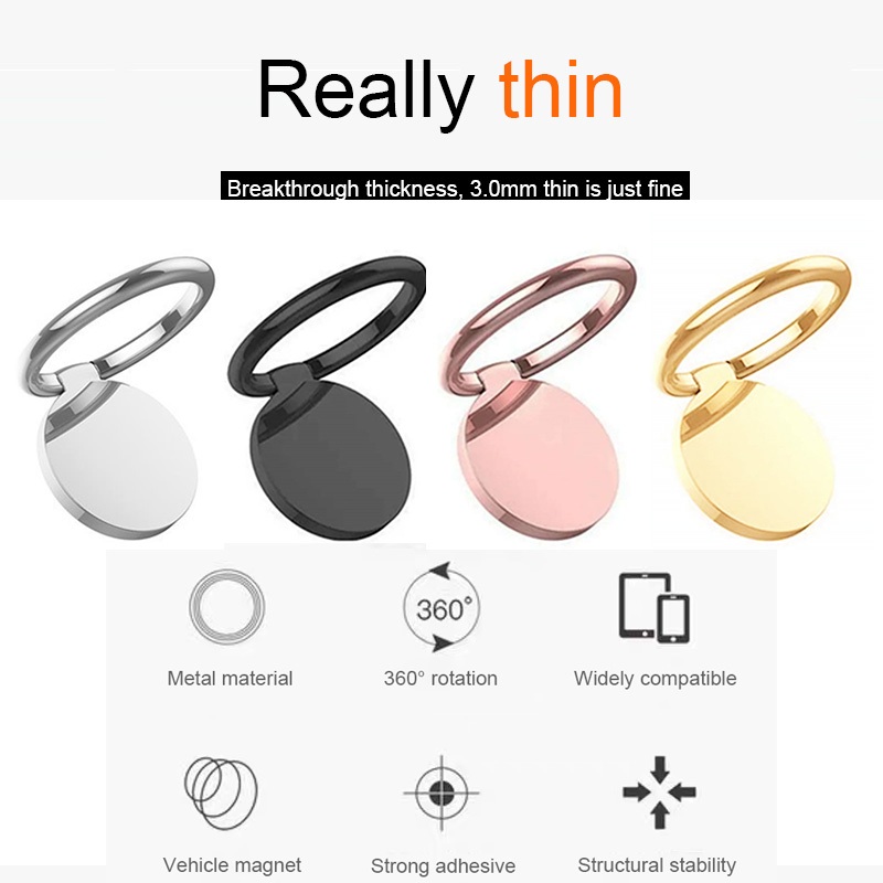 Jual Ring Holder HP Stand 360 Derajat Universal / Metal Ring Cicin ...