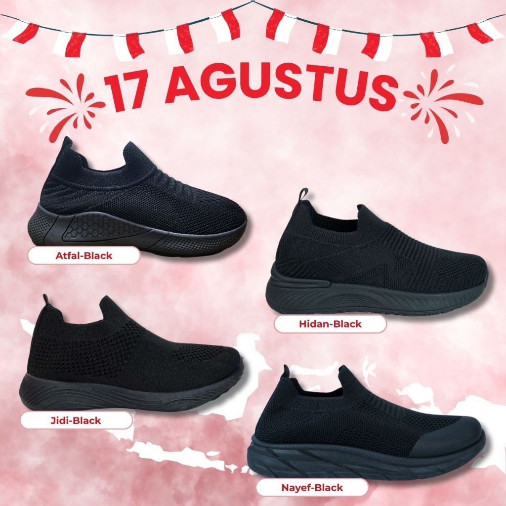 Jual FINDME 25-40 Sepatu Sneakers Wanita Upacara Paskibra Pramuka Hari ...