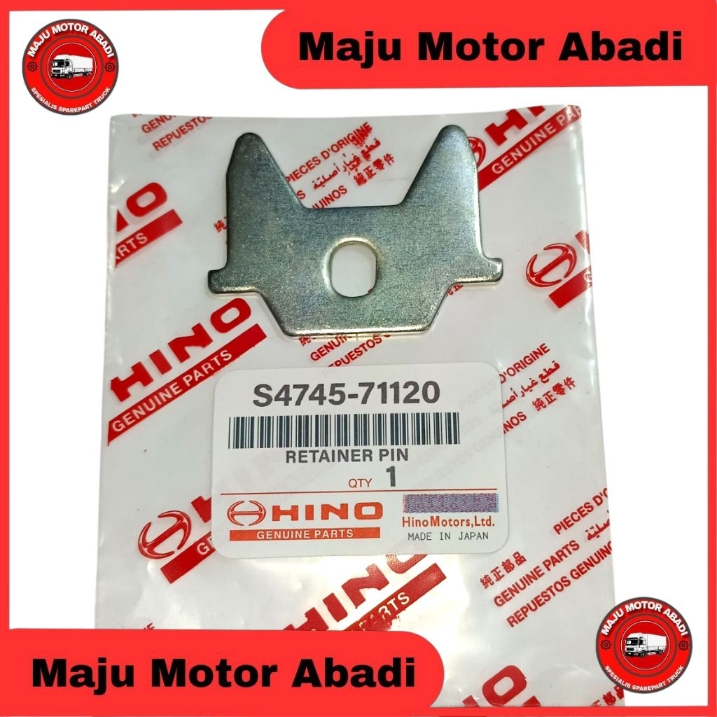 Jual Retainer Anchor Pin Brake Shoe / Kancingan Kampas Rem Hino 500 ...