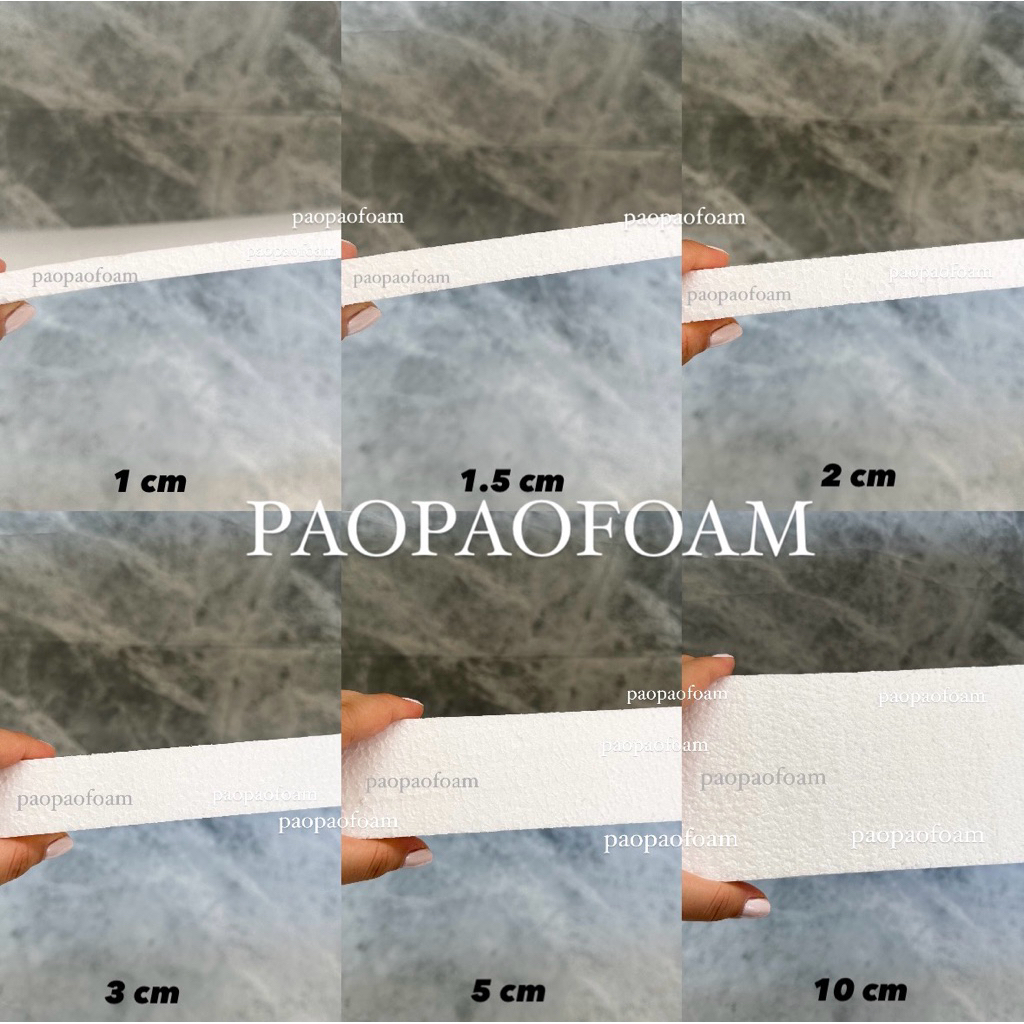 Jual (paopaofoam) Styrofoam Lembaran Gabus Lembaran Sterofoam lembaran ...