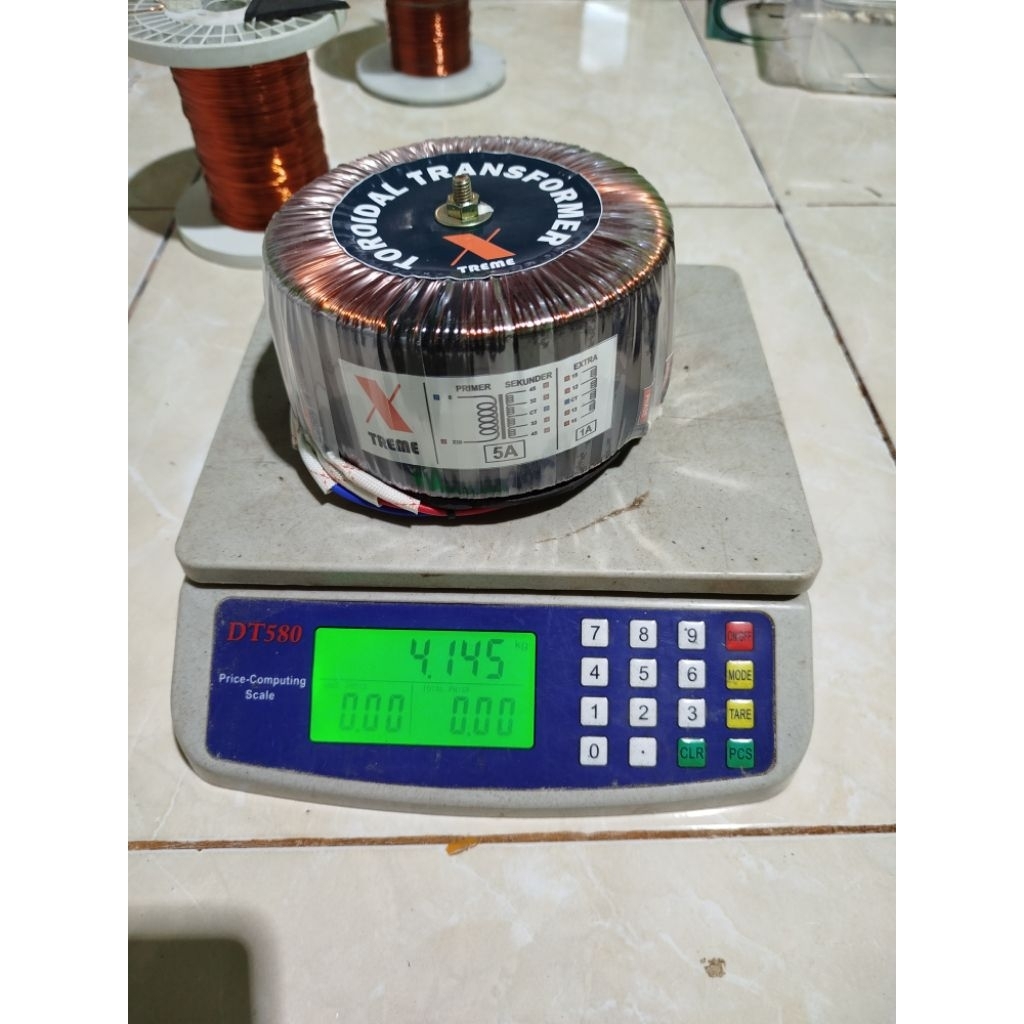 Jual Trafo Donat 5 Ampere Murni CT 45,32 Vac | Shopee Indonesia