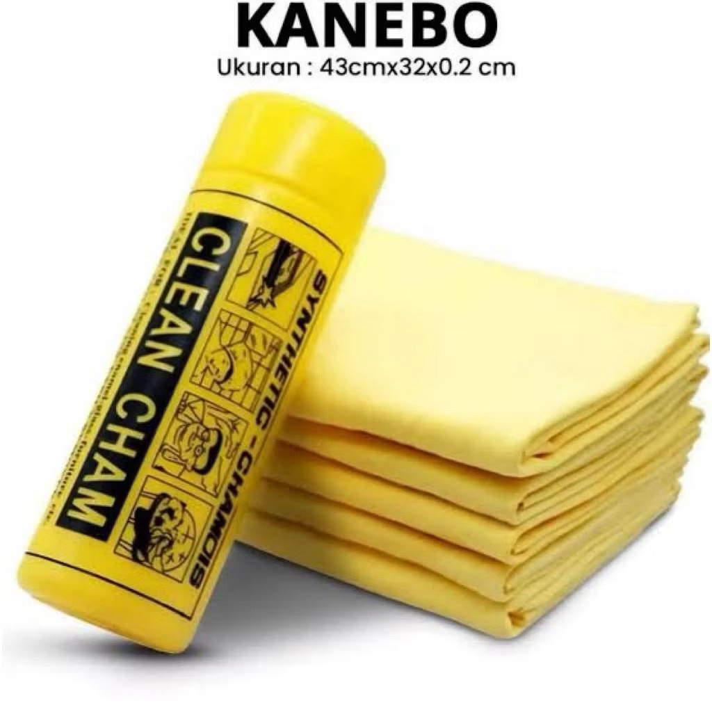 Jual KANEBO 43x32CM KANEBO DAN TABUNG SERAT BAGUS MICROFIBER Lap Kanebo ...