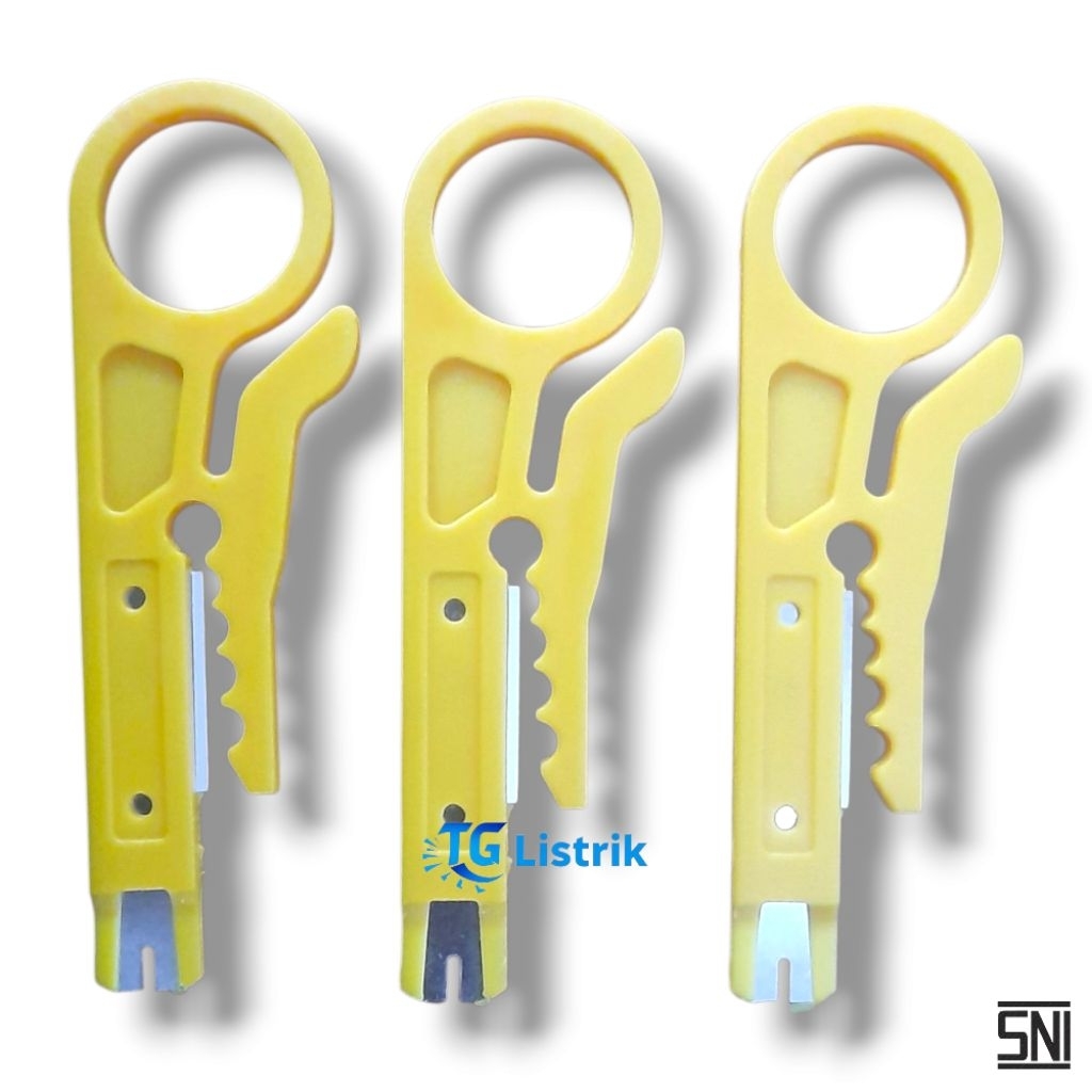 Jual Alat Pengupas Kulit Kabel Listrik Tang Rotary Wire Stripper ...