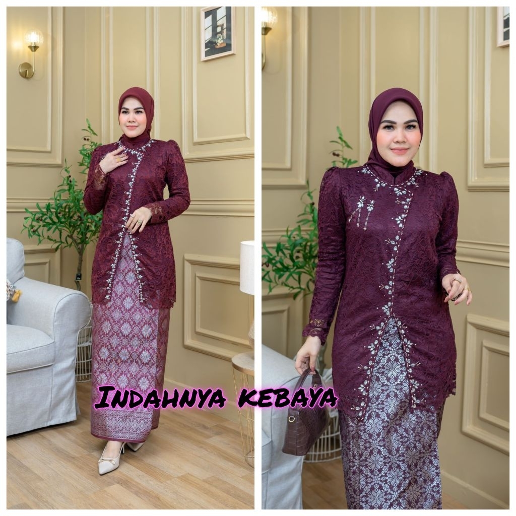 Jual KEBAYA SET JANGGAN PAYET MODERAN/KEBAYA JANGGAN WISUDA/KEBAYA ...