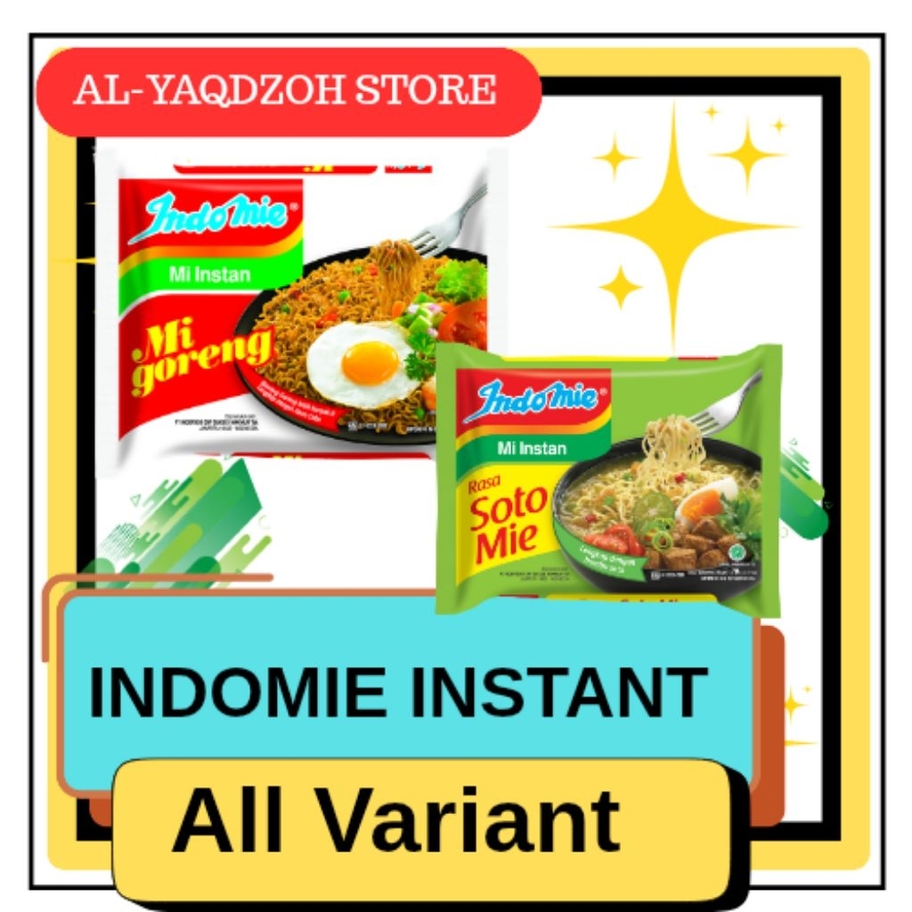 Jual INDOMIE | Mie Instant | Goreng & Soto | 80 Gram | All Variant ...