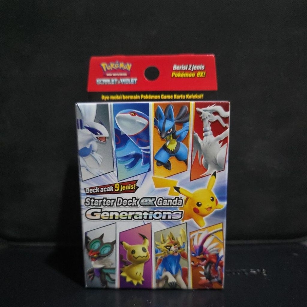 Jual starter deck ex ganda generation sealed pokemon deck siap main kartu indonesia | Shopee ...