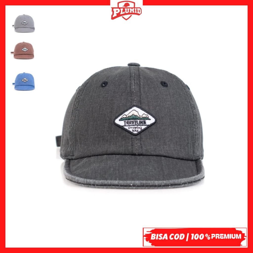 Jual PLUMID - Topi pria baseball visor lidah pendek premium distro ...