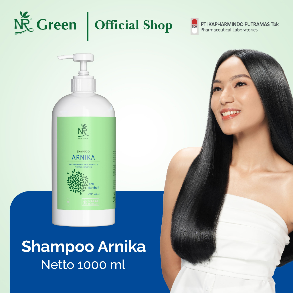 Jual NR ARNIKA SHAMPOO - Perawatan Rambut Berketombe - 1000 ML | Shopee ...