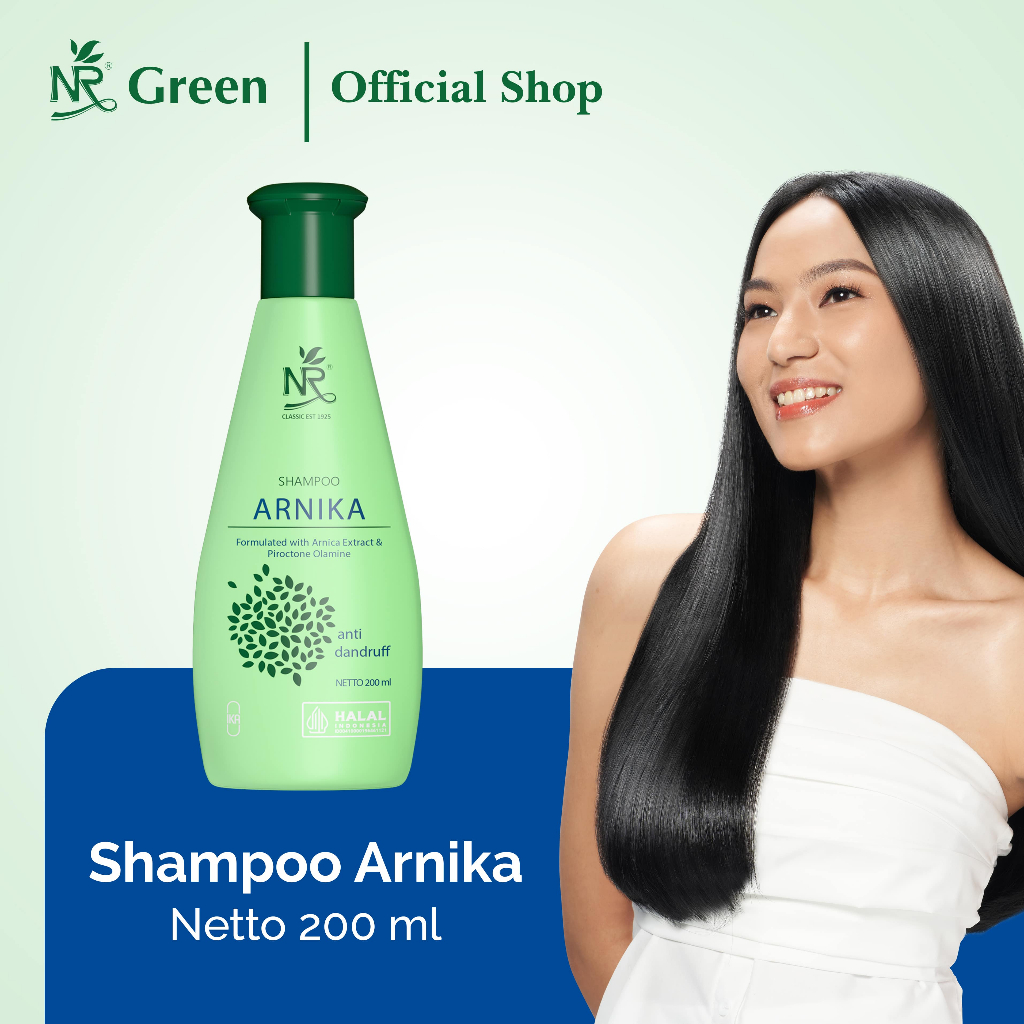 Jual NR Shampoo Arnika - Perawatan Rambut Berketombe - 200 ML | Shopee ...