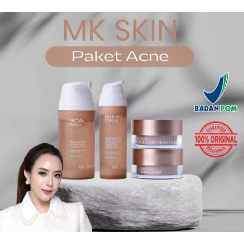 Jual MK SKIN - PAKET ACNE SERIES | Shopee Indonesia
