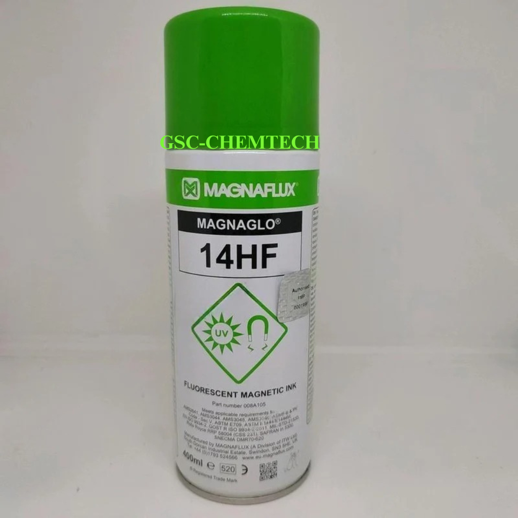 Jual Magnaflux Magnaglo 14HF Fluorescent Magnetic Ink (400ML) | Shopee ...