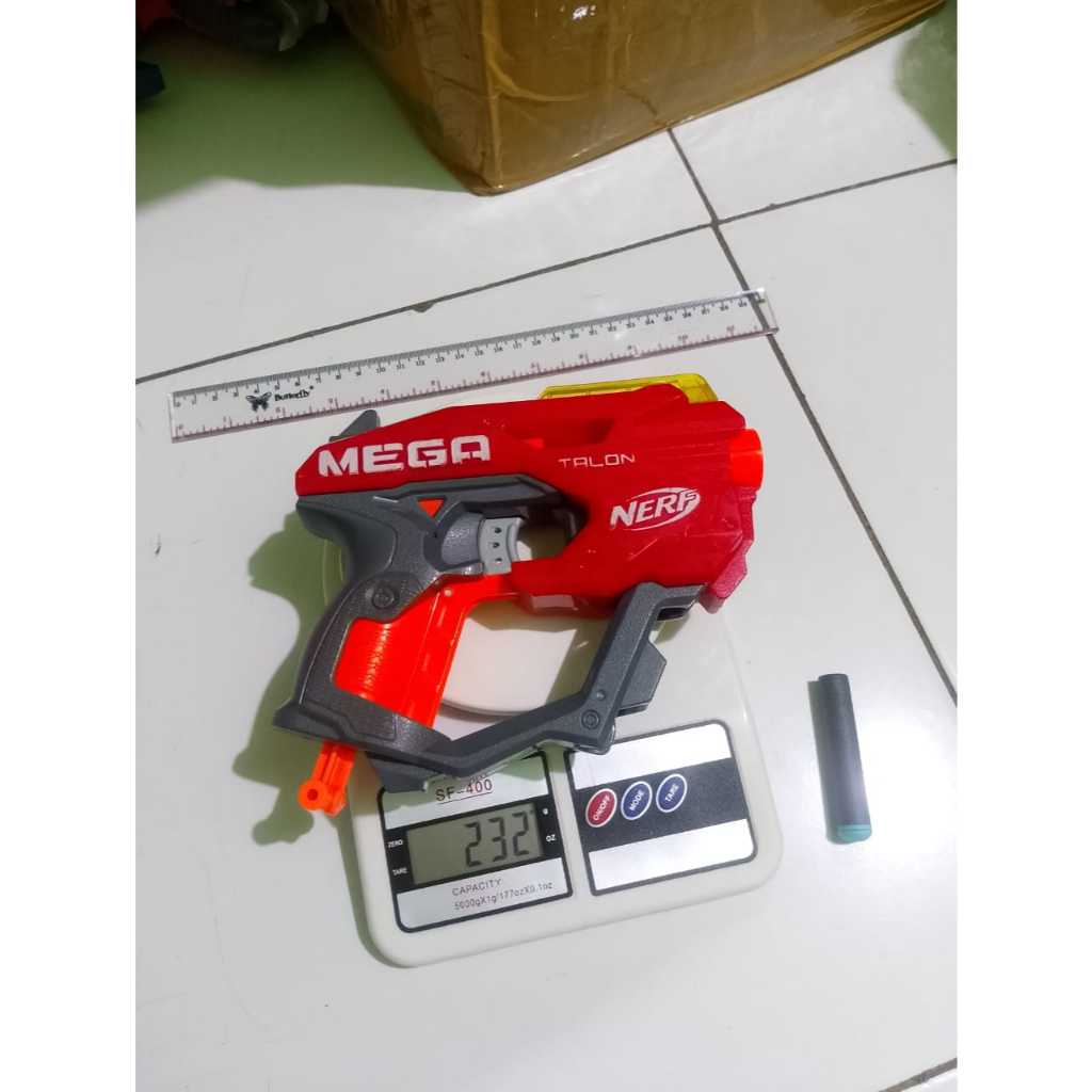Jual Nerf Mega Talon Blaster - Tembakan Pistol Nerf Emco Soft Gun ...