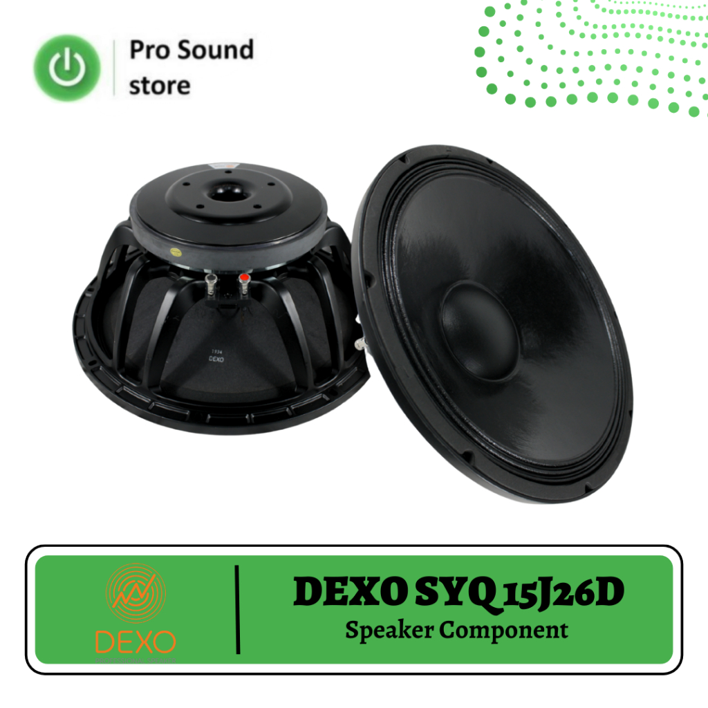 Jual Speaker DEXO SYQ 15J26D 15 Inch / Speaker DEXO SYQ 15J26D 15 IN ...