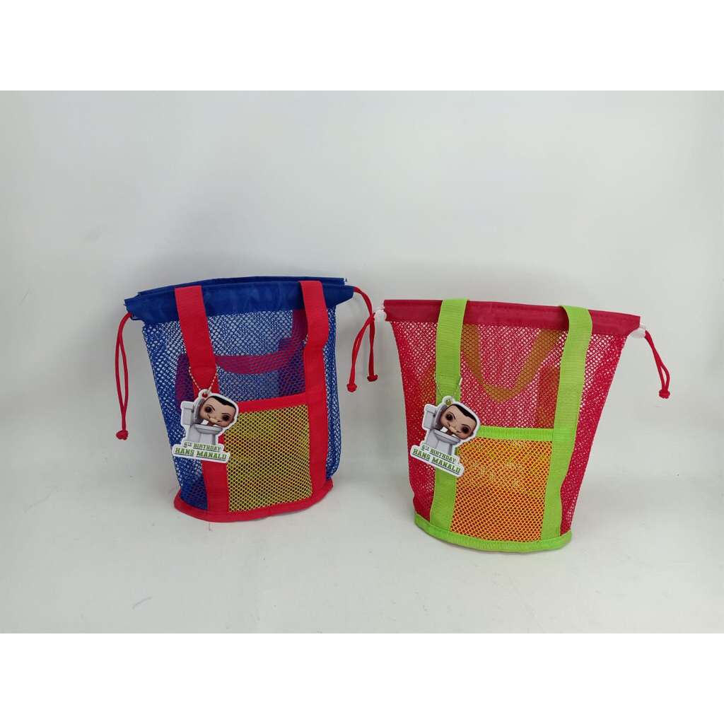 Jual Tas Jaring Souvenir Ultah Anak Custom | Shopee Indonesia