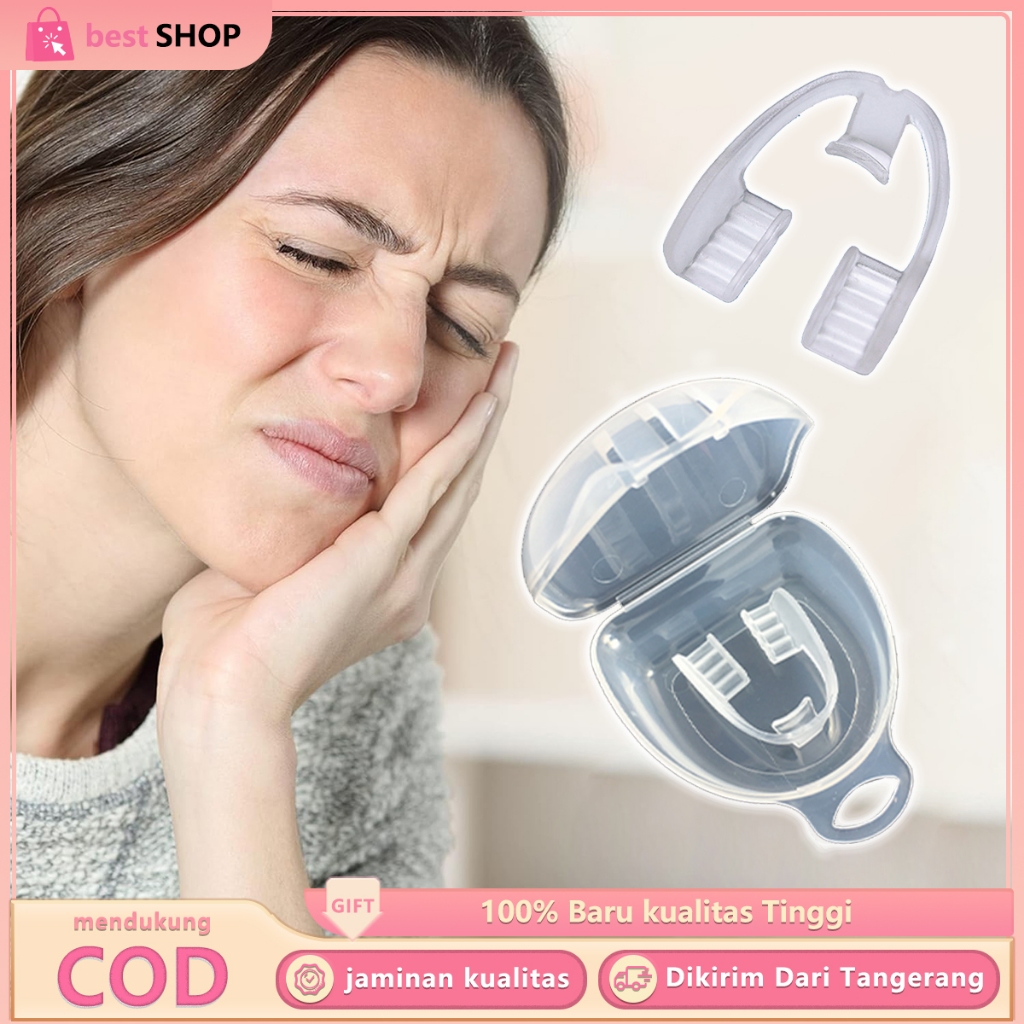 Jual Night Guard Bruxism Mouth Guard Pelindung Gigi Kertak Silicone ...