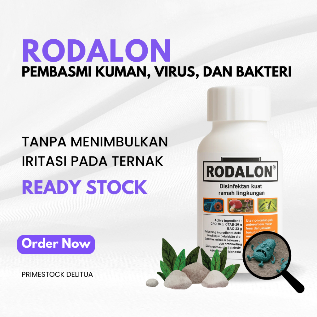 Jual Rodalon Antiseptic 100ml - Pembasmi Kuman, Virus, dan Bakteri ...