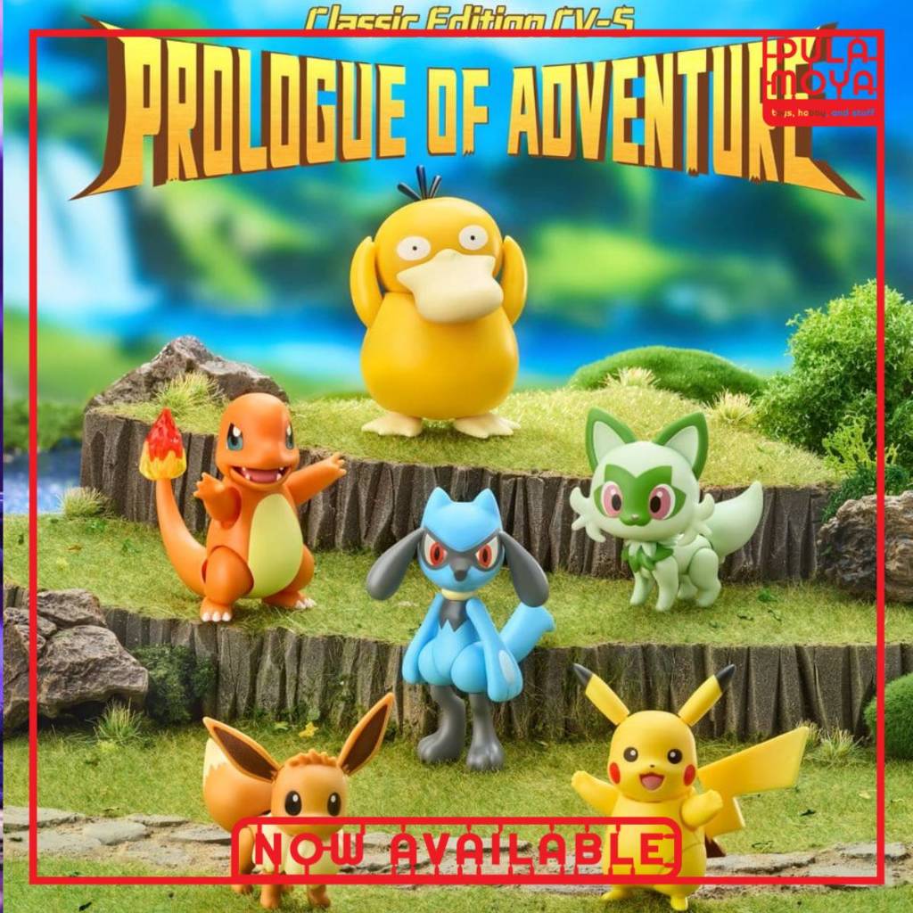 Jual Blokees Pokemon Classic Edition CV-S - Pikachu Charmander Evee ...