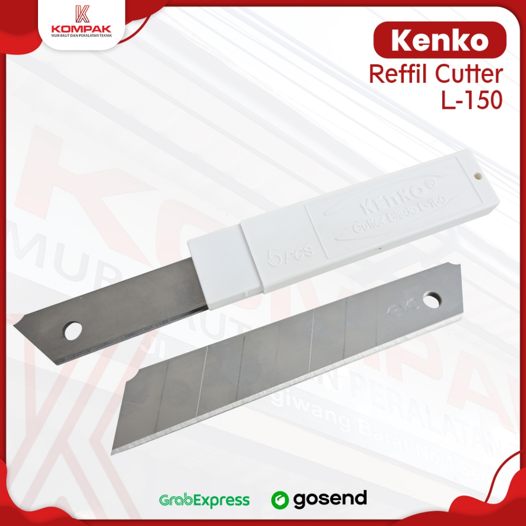 Jual [PER TUBE] MATA CUTTER L150 KENKO ORI / MATA CUTTER BESAR / ISI ...