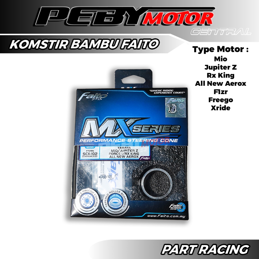 Jual Komstir Bambu Faito SCX-102 Mio Jupiter Mx Rx King All New Nmax F1zr Freego Xride | Shopee ...