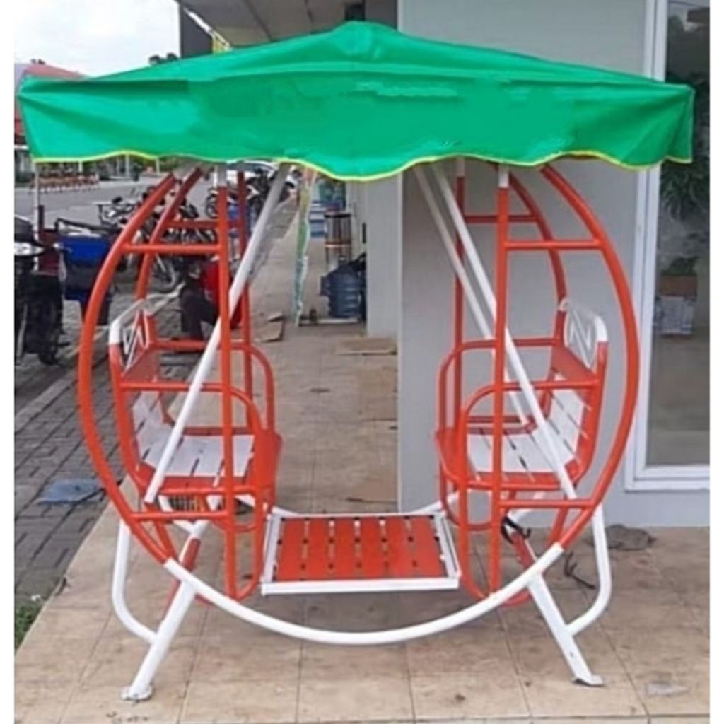 Jual Ayunan Bulat Tenda Atap Besi Anak Tk Type 2 | Shopee Indonesia