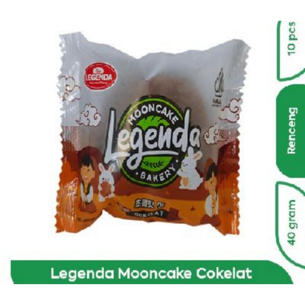 Jual LEGENDA MOONCAKE COKELAT 40gr RENCENG 10 PCS | Shopee Indonesia