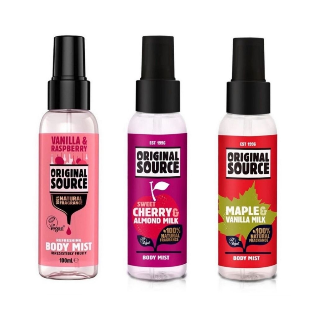 Jual ORIGINAL SOURCE Body Mist Parfum Vegan 100 ml | Shopee Indonesia