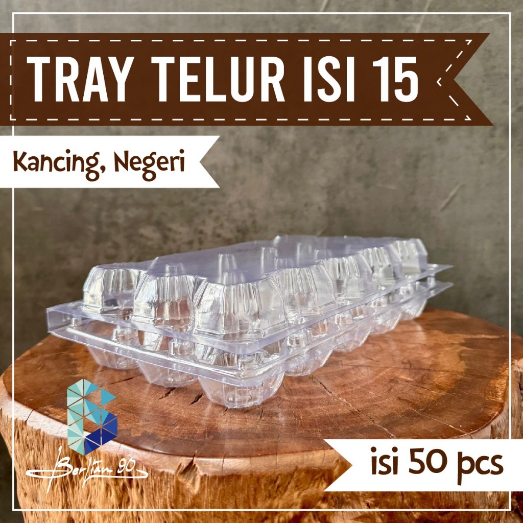 Jual mika telur negri kancingisi 15 tray mika telur ayam negri isi 50 ...