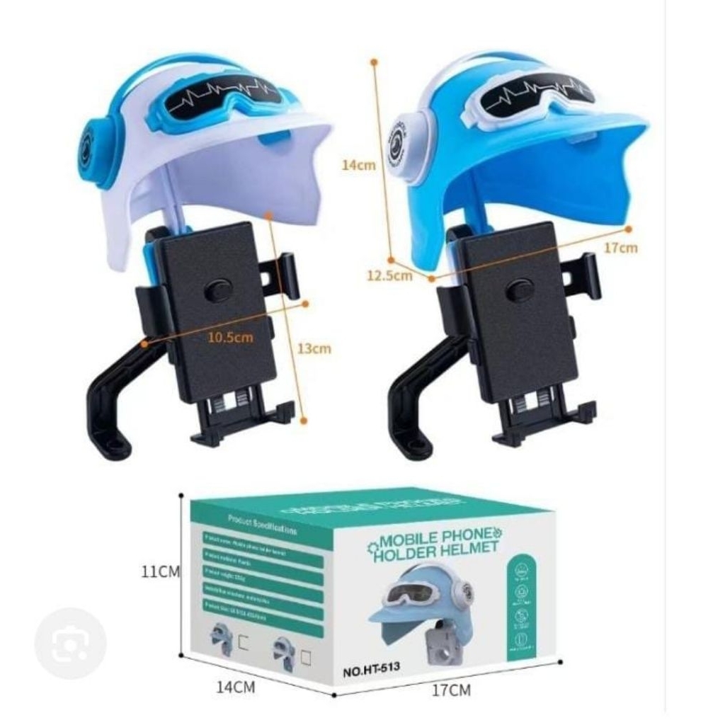 Jual Stand Holder Motor Kereta HT 513 + Modis Helm Keren Menutupi Dan ...