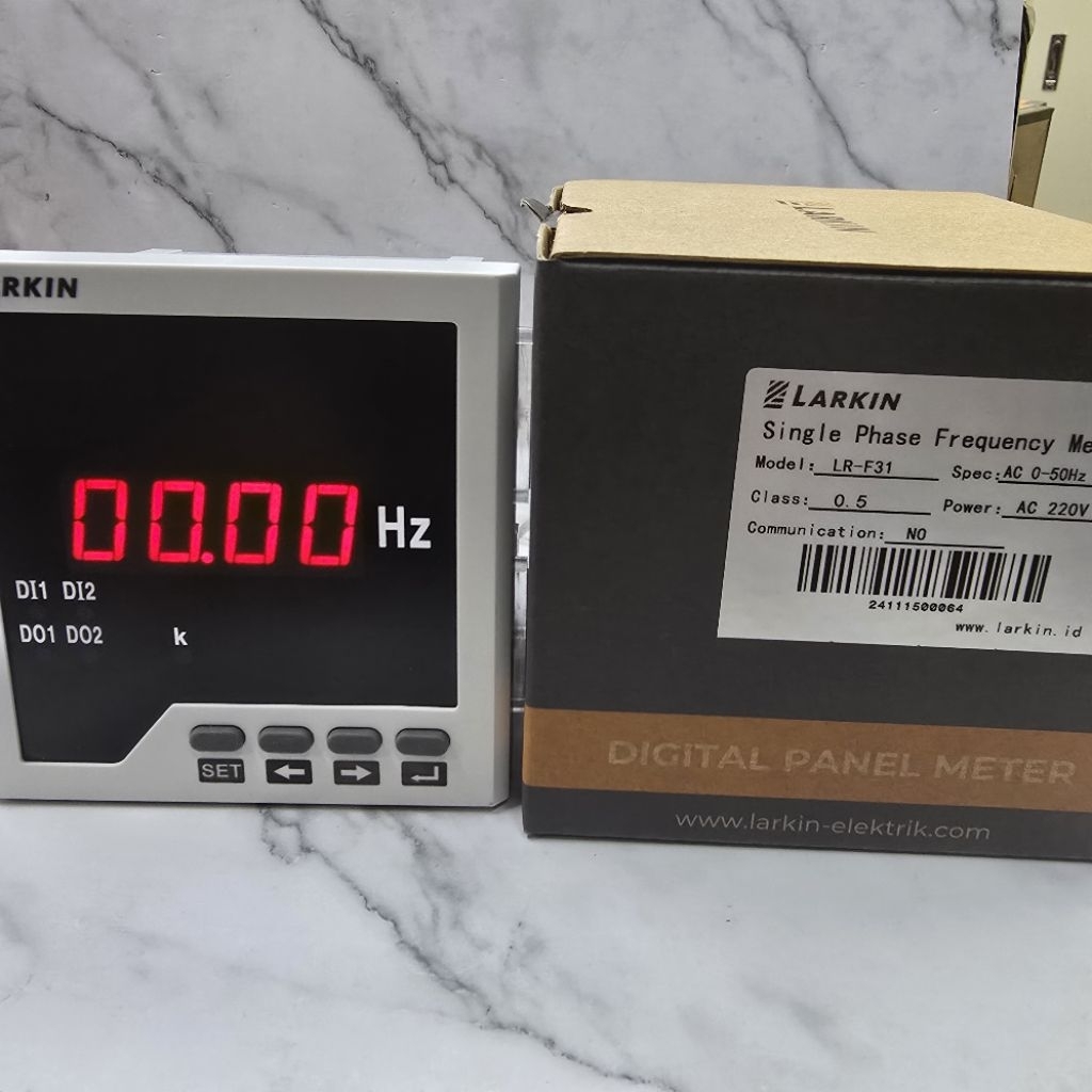 Jual LARKIN DIGITAL HZ FREKUENSI LRF31 0-50HZ 220VAC SINGLE PHASE ...