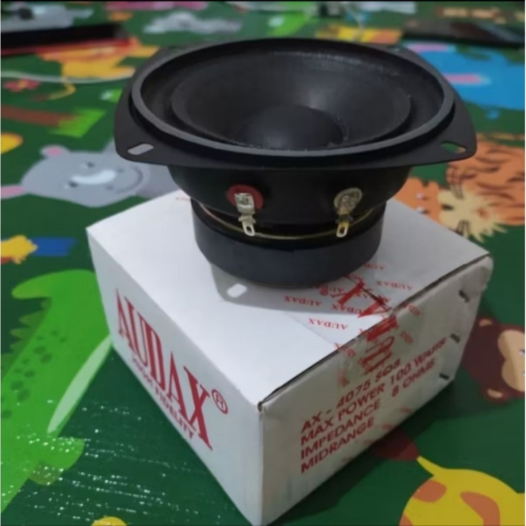 Jual Speaker 4 Inch Audax AX 4075 SQ8 Mid Range 8 Ohm 100 Watt | Shopee ...