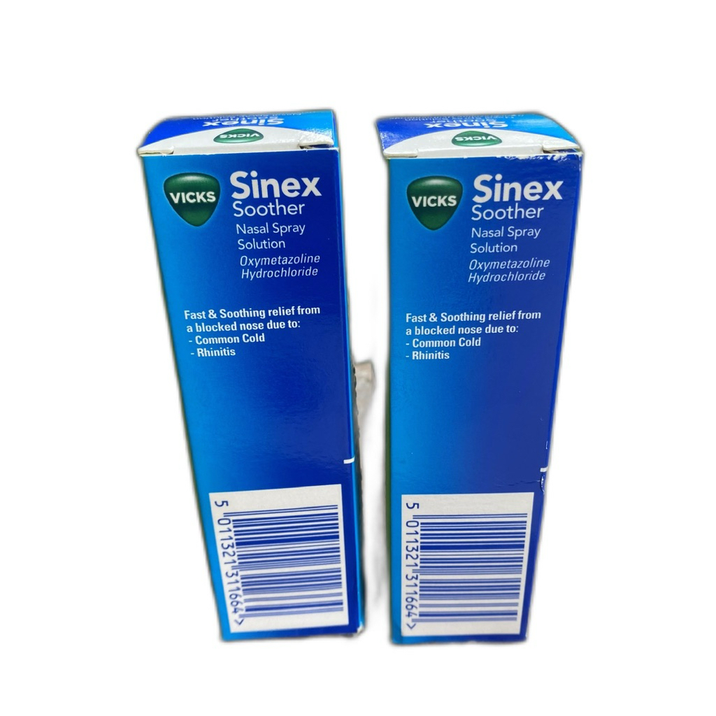 Jual Vicks Sinex Soother Nasal Spray Solution | Shopee Indonesia