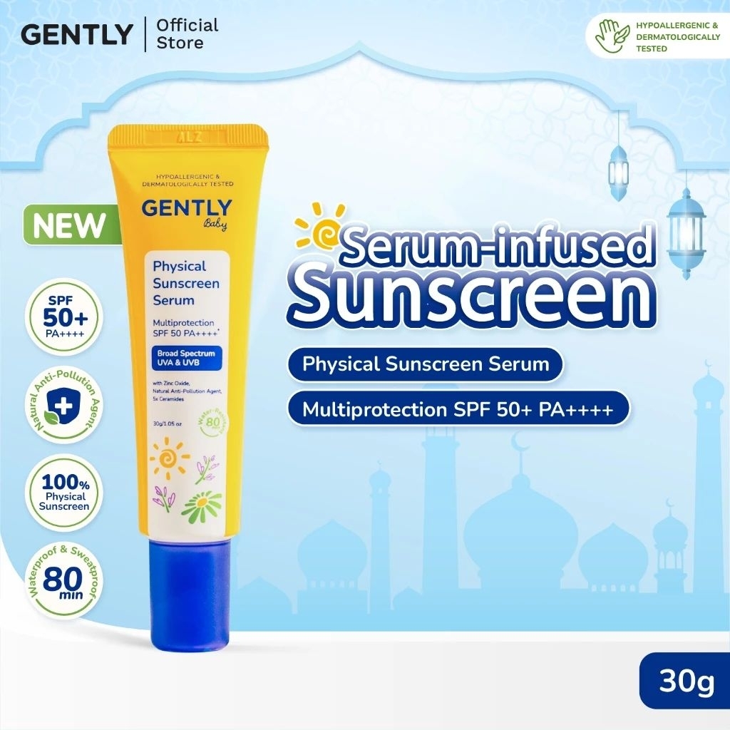 Jual Sunscreen Anak / Tropee / Moell / Gently / Physical Sunscreen ...