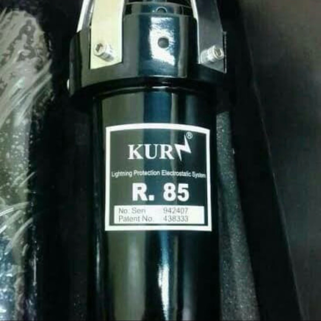 Jual Penangkal Petir KURN R85 Original Bersertifikat Kotak Hitam ...