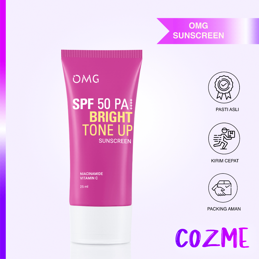 Jual OMG Oh My Glow Bright Tone Up Uv Barrier Sunscreen SPF 50 PA ...