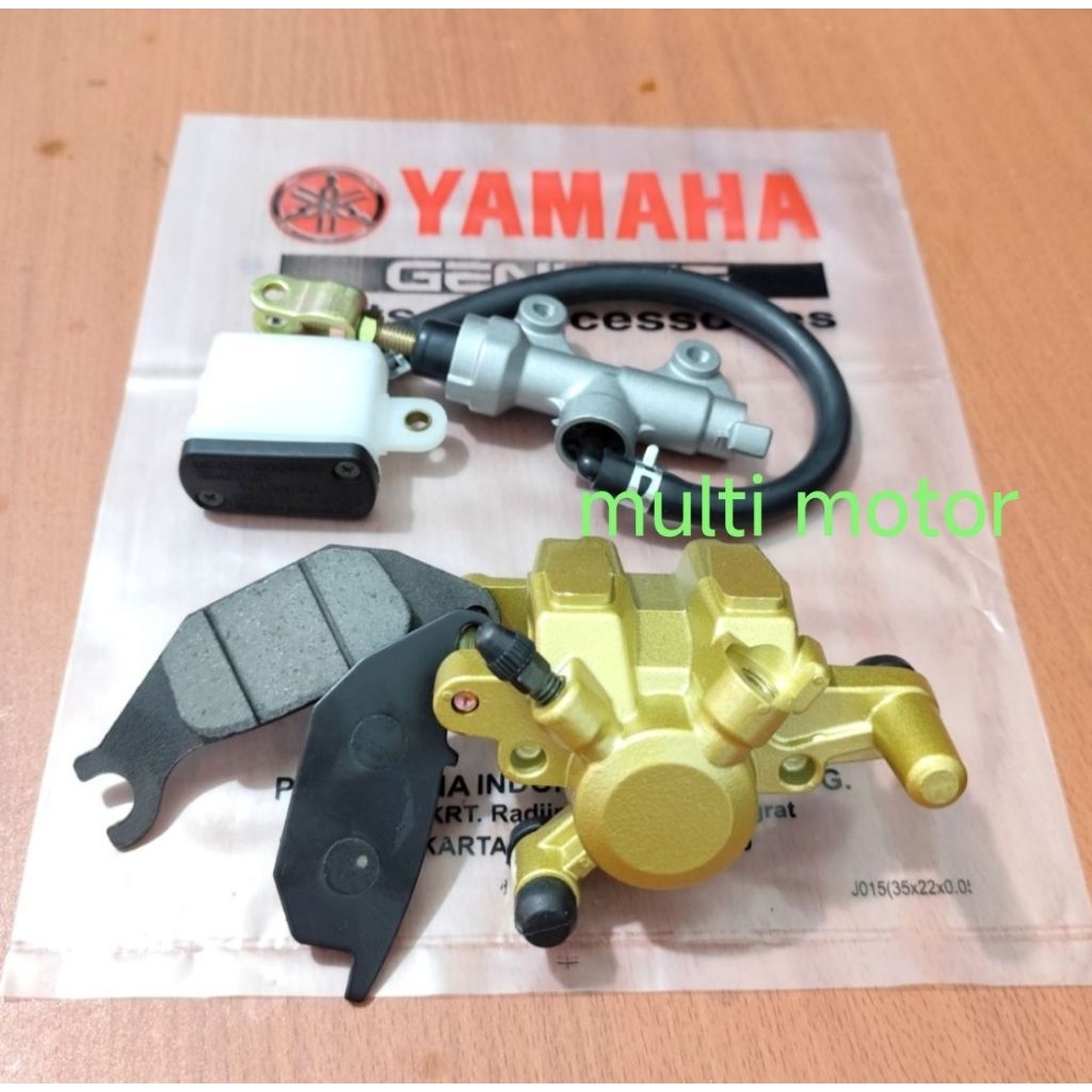 Jual master rem set plus kaliper belakang yamaha r15 v2,xabre,vixion ...