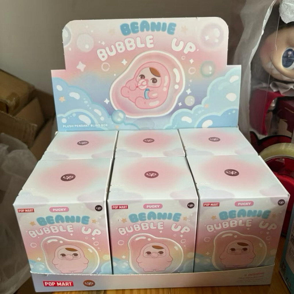 Jual POPMART Pucky Beanie Bubble Up Blindbox ORIGINAL 100% | Shopee ...