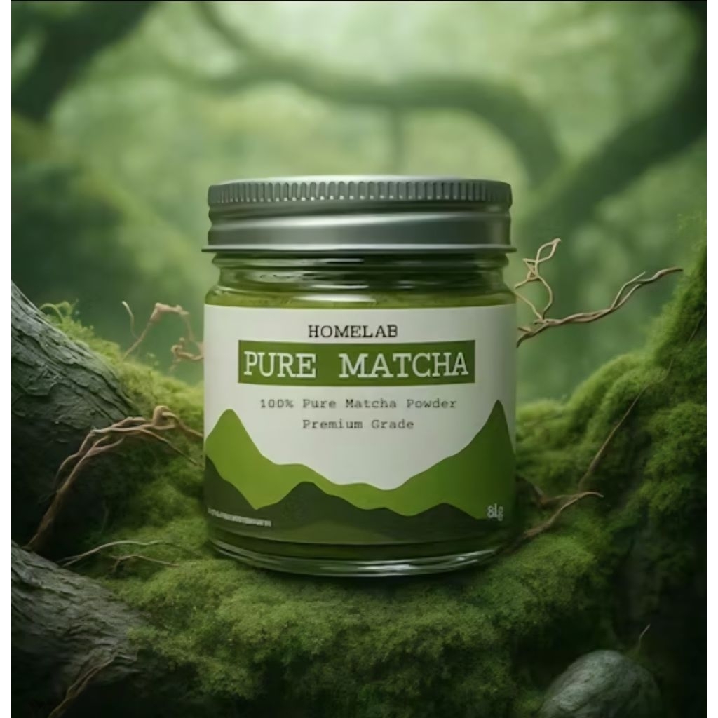 Jual HOMELAB | PURE MATCHA | Jar - 50gr | Shopee Indonesia