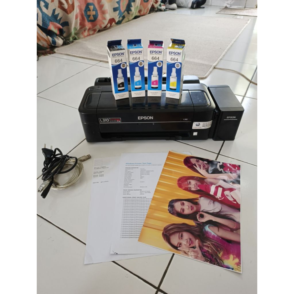 Jual Printer Epson L310 bekas / second normal | Shopee Indonesia