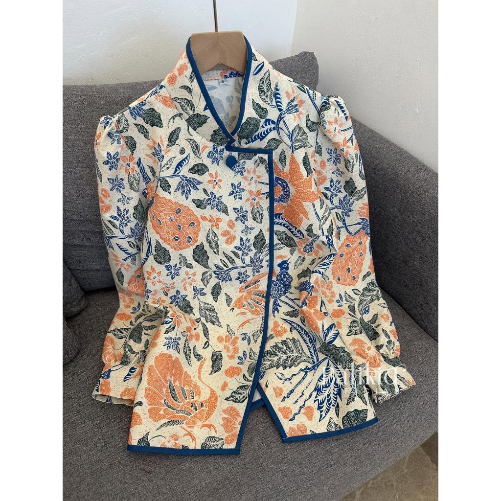 Jual TENUN_GAYA Batik Wanita Modern batik wanita modern Blouse batik ...